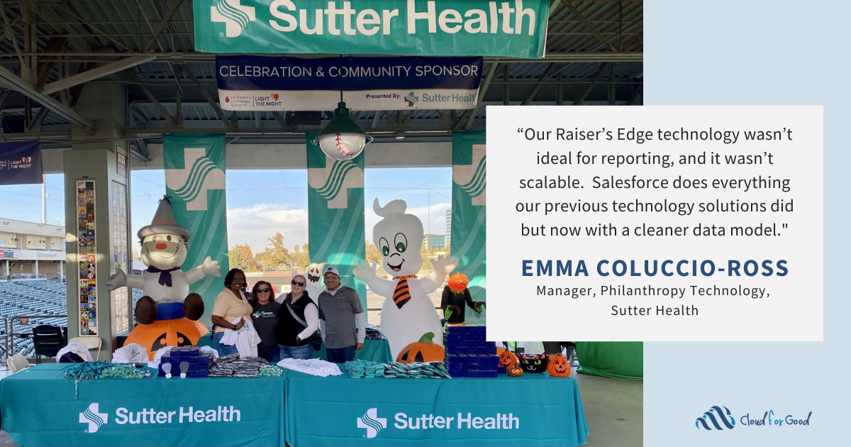 Evolving Healthcare Foundation Technology with Sutter Health ...